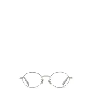 Kenzo Full Frame Plain Eyeglasses - Gray