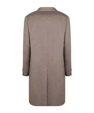 Tagliatore Colorado Three-button Coat - Taupe