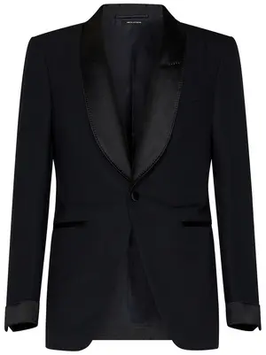 TOM FORD Single-breasted Tailored Suit - Black
