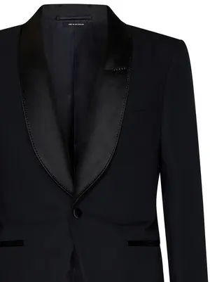 TOM FORD Single-breasted Tailored Suit - Black