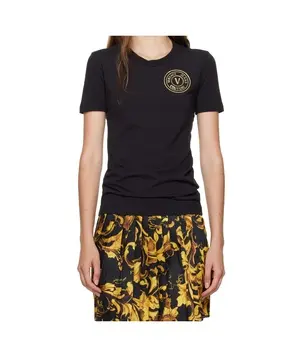 Versace Round Neck Short-sleeved T-shirt
