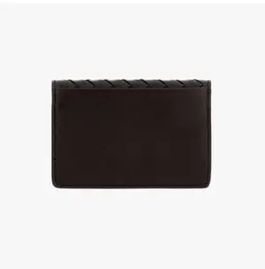Bottega Veneta Small Fondente Intrecciato Long Wallet