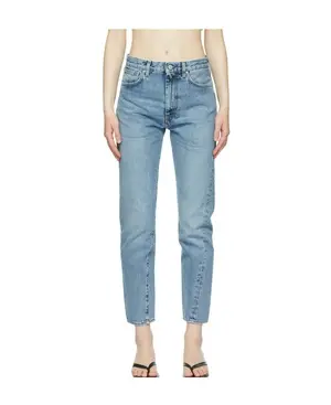 TOTEME High-rise Cropped Jeans