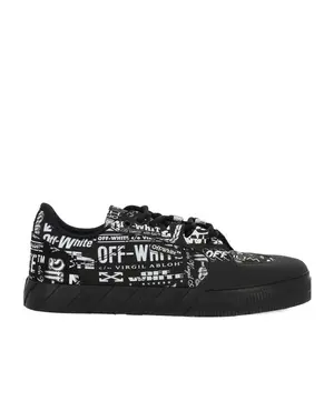 Off-white Printed Sneakers For Men