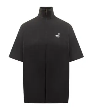 MSGM High Neck Jersey T-shirt