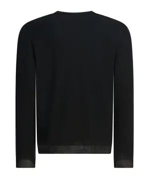 ZANONE Crew Neck Knitwear - Black