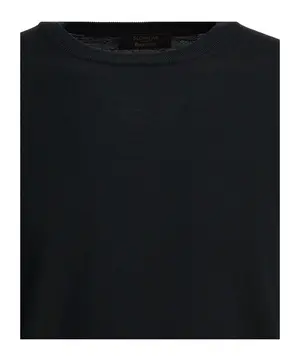 ZANONE Crew Neck Knitwear - Black