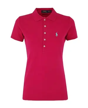 Polo Ralph Lauren Slim Fit Stretch Polo Shirt - Red