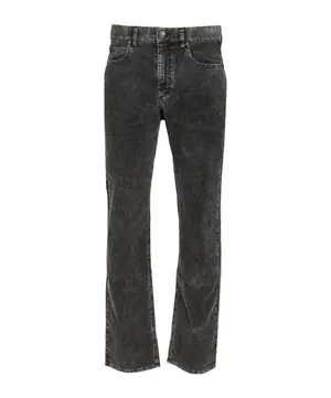 Isabel Marant Étoile Corduroy Logo Patch Trousers