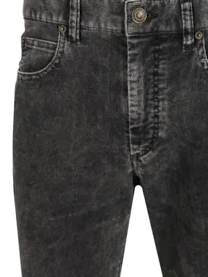 Isabel Marant Étoile Corduroy Logo Patch Trousers