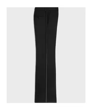 Celine Wool Gabardine Tuxedo Pants