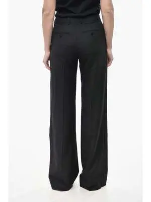 Celine Wool Gabardine Tuxedo Pants