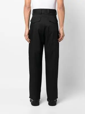 Zegna High-waisted Wide-leg Trousers