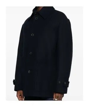 Dries Van Noten Long-sleeved Coat With Lapel Collar