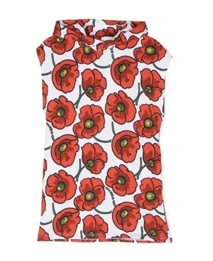 Kenzo Floral Sleeveless Hooded Dress