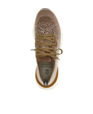 Brunello Cucinelli Low-top Lace-up Sneakers - Beige