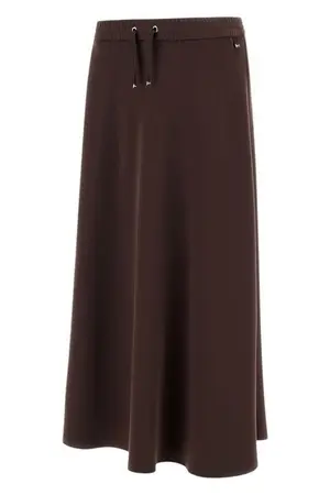 Herno Drawstring Flared Skirt