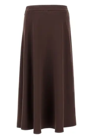 Herno Drawstring Flared Skirt