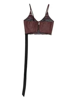 Rick Owens Fringed Crop Top