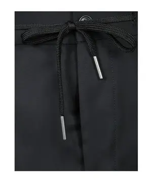 Tagliatore Drawstring Waist Pants - Black