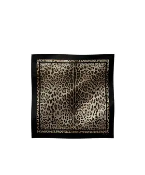 Dolce & Gabbana Dolce  Gabbana Leopard Printed Scarf No