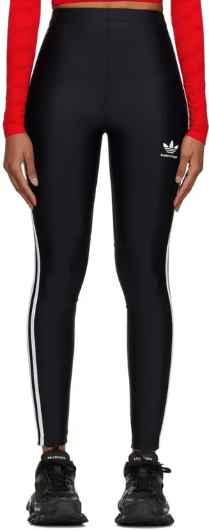 Balenciaga X Adidas Logo Printed Leggings