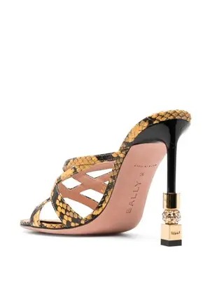 Bally Serpentine" High-heeled Sandals