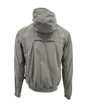 Emporio Armani Long-sleeved Hooded Zip-up Casual Jacket