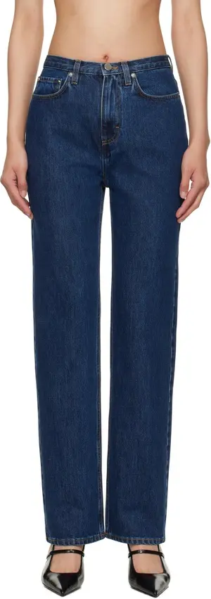 Loulou De Saison Contrast Stitching Bottoms For Women