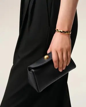 AMI Paris Mini Carrousel Bag - Black