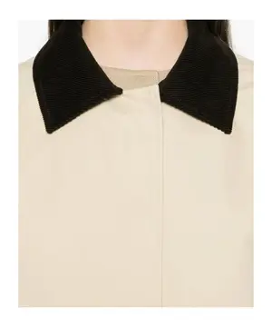 TOTEME Long-sleeved Jacket With Lapels - Beige