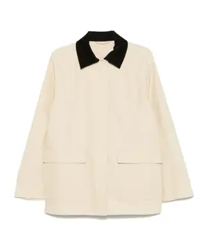 TOTEME Long-sleeved Jacket With Lapels - Beige