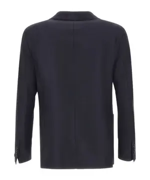 Tagliatore Single Breasted Tailored Blazer - Black
