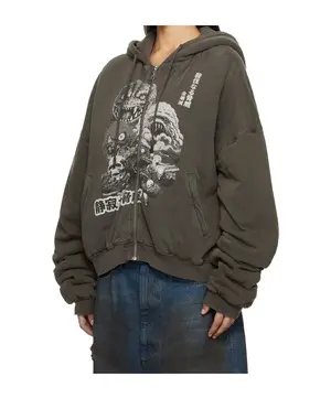 LU'U DAN Zipper Hoodie