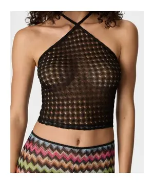 Missoni Halterneck Lace Top