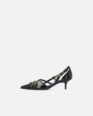 Pinko Gloria Slingback Pumps - Black