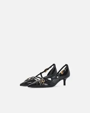 Pinko Gloria Slingback Pumps - Black