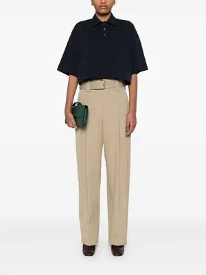 Bottega Veneta High-waisted Wide-leg Trousers