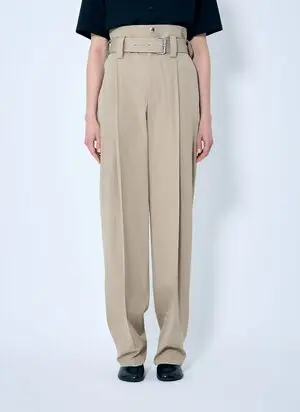 Bottega Veneta High-waisted Wide-leg Trousers