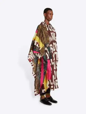 Dries Van Noten Oversized Hooded Long Cloak