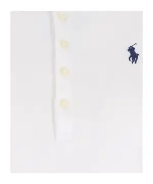Polo Ralph Lauren Straight Hem Logo Embroidered Polo Shirt