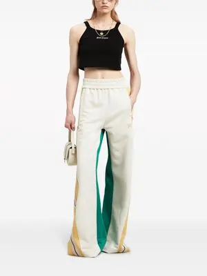 Palm Angels Logo Printed Crewneck Tank Top - Black