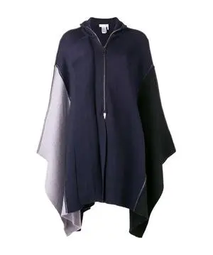Chloé Asymmetrical Wool Cape - No