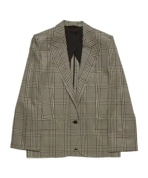 Acne Studios Single-breasted Regular Fit Jacket With Classic Collar