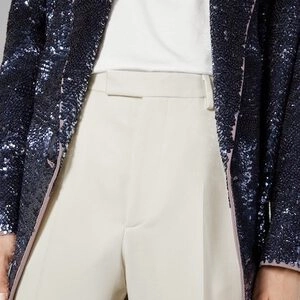 Gucci Logo Patch Tailored Trousers