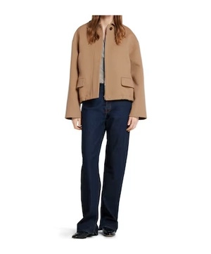 Gucci Long Sleeved Caban Jacket - Camel Brown