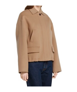 Gucci Long Sleeved Caban Jacket - Camel Brown