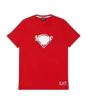 EA7 Logo T-shirt With Round Neck