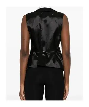 Moschino Scoop Neck Waistcoat