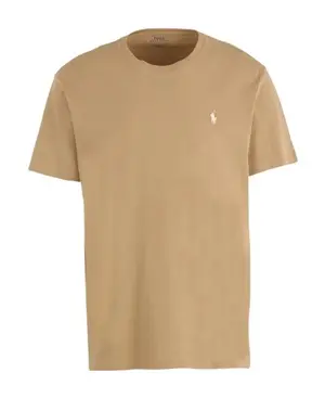Polo Ralph Lauren Logo Cotton T-shirt - Nude